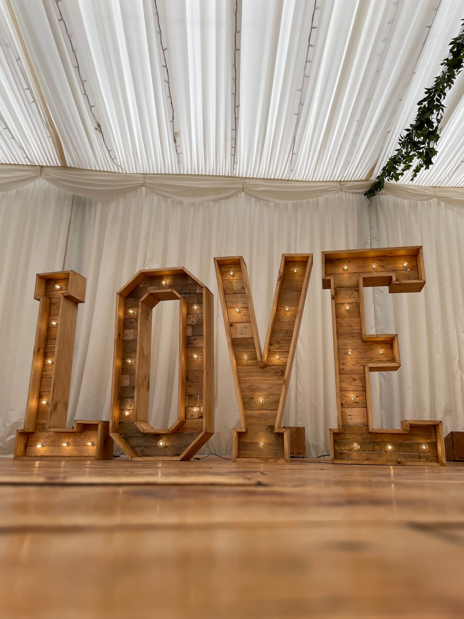LED 4ft Rustic ‘LOVE’ Letters - Special Day Events